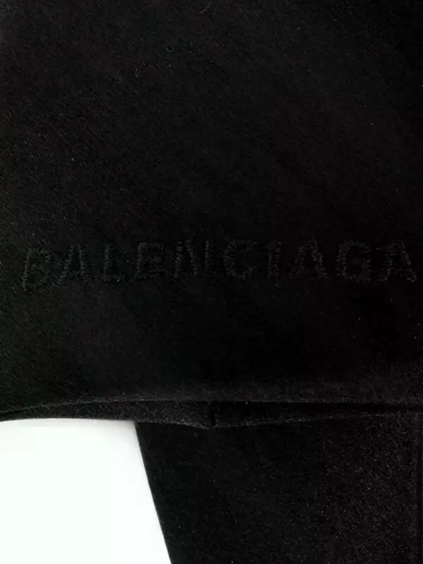 Balenciaga Logo-embroidered Satin-finish Headband