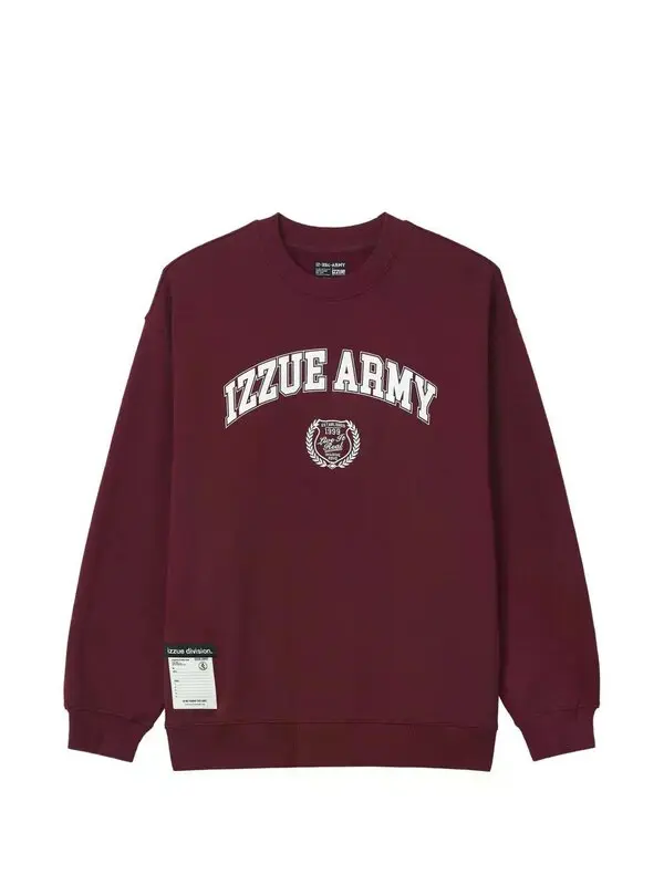 Izzue Logo-print Crew-neck Sweater