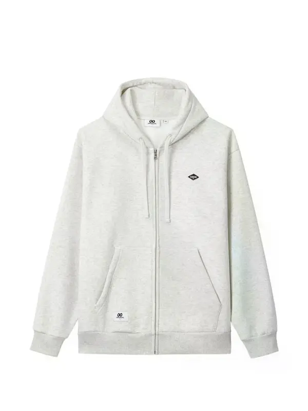 CHOCOOLATE Logo Patch Zip-up Hoodie