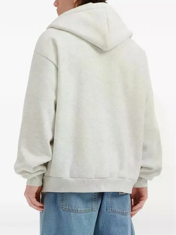 CHOCOOLATE Logo Patch Zip-up Hoodie