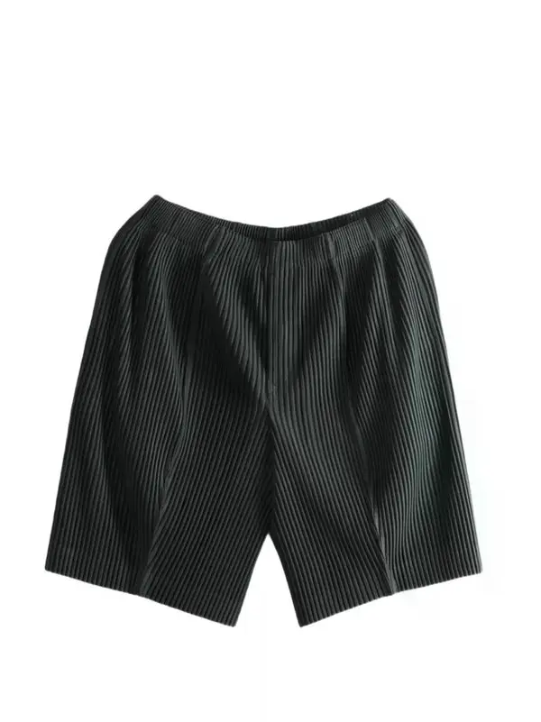 Issey Miyake Monthly August Pleated Shorts - Grey
