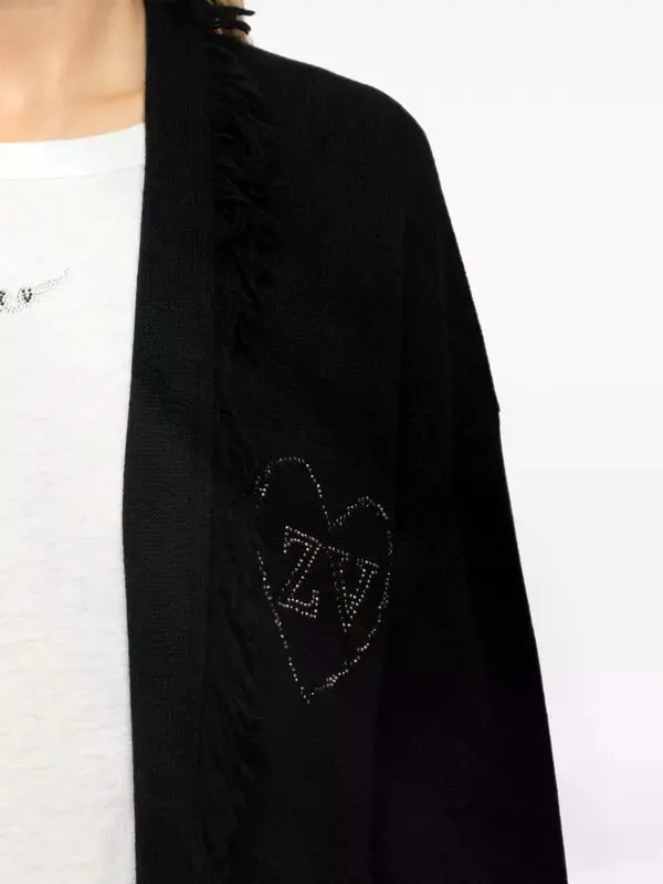 Zadig&Voltaire Camy Long Knit Coat