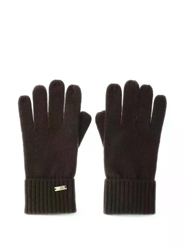 Herno Stocking-stitch Gloves