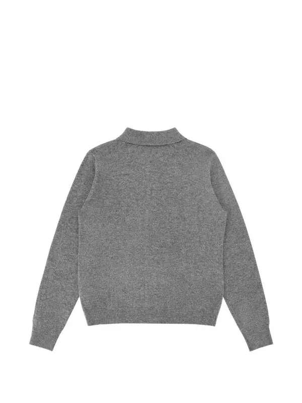 ENTIRE STUDIOS Button-up Polo-collar Cardigan