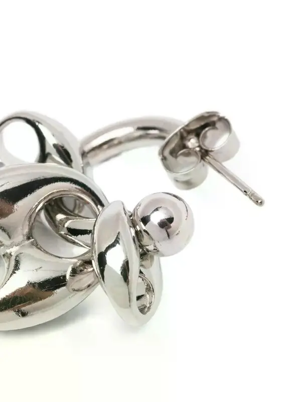 JUSTINE CLENQUET Akari Hoop Earrings