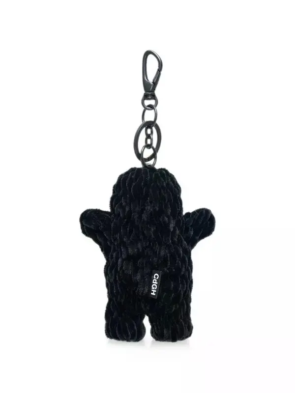 Comme Des Garçons X Takuma Fujisaki Monster-motif Keyring - Black