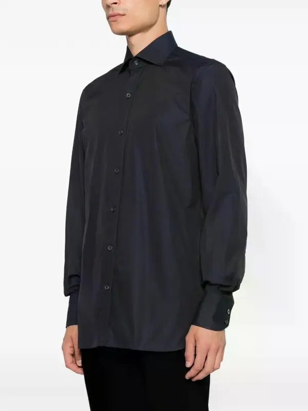 TOM FORD Spread-collar Button-up Shirt