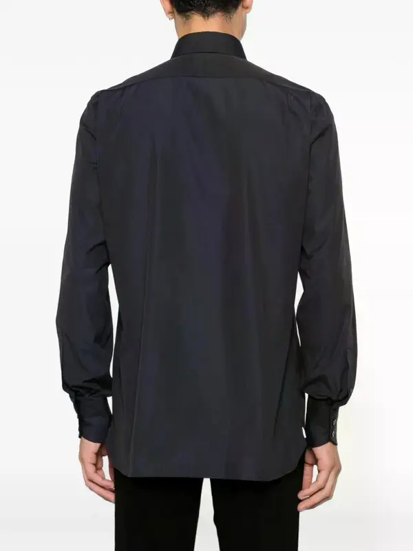 TOM FORD Spread-collar Button-up Shirt