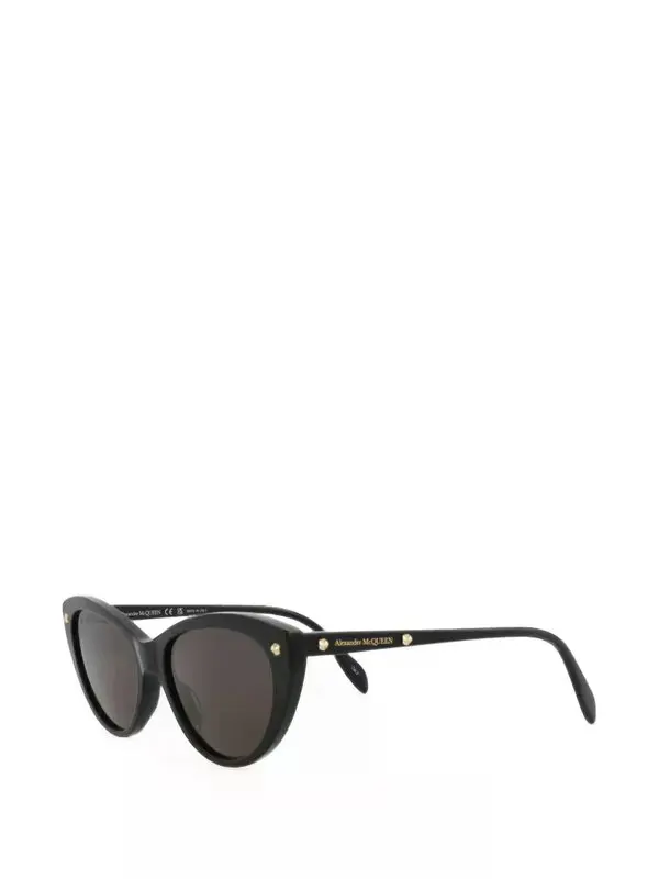 Alexander McQueen Cat-eye Tinted Sunglasses - Black