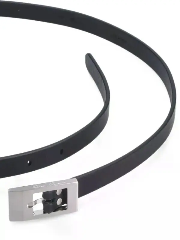 Rick Owens Mini Stooges Buckle-fastening Leather Belt