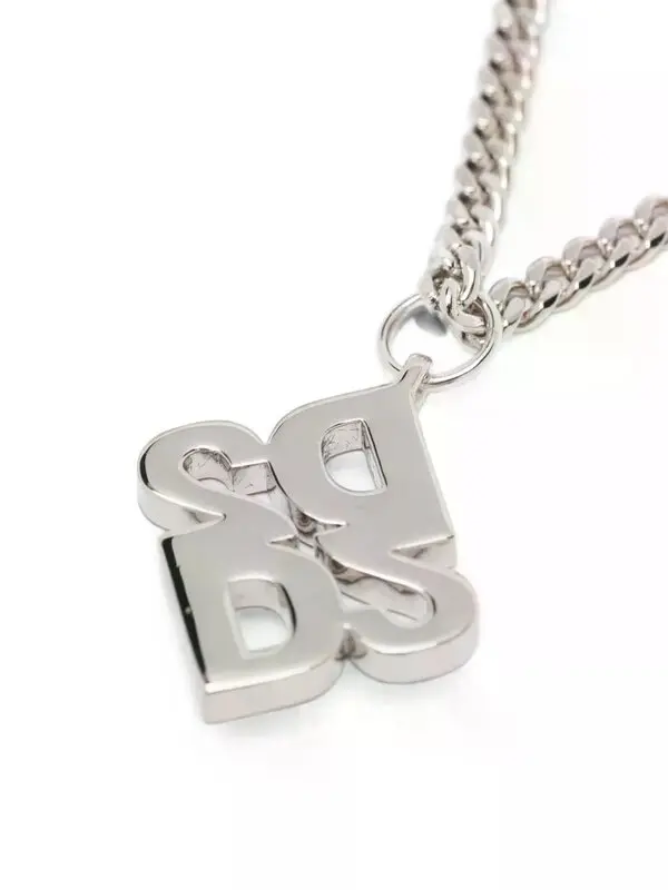 Dsquared2 Upside Down Curb-chain Necklace