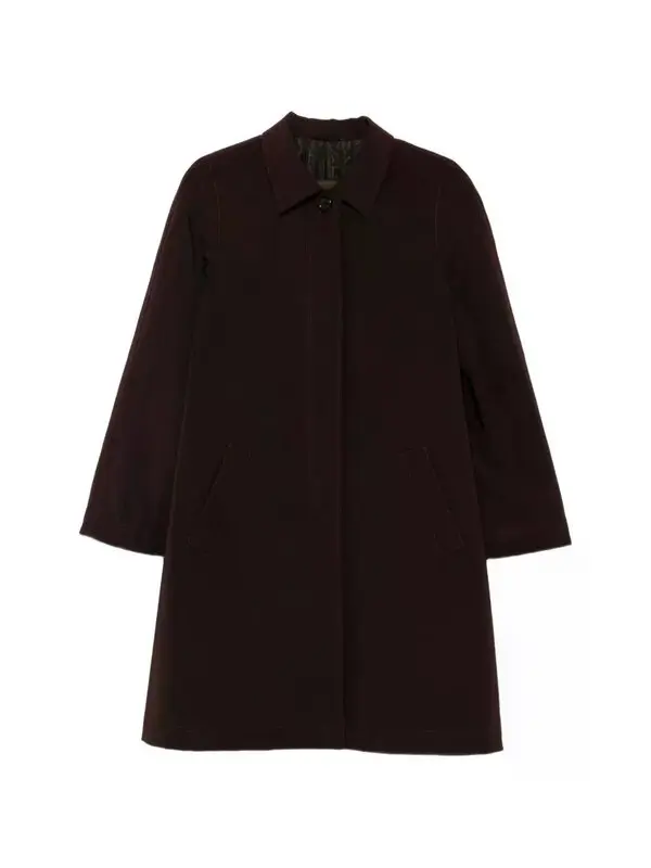Prada 1990s Concealed-fastening Coat