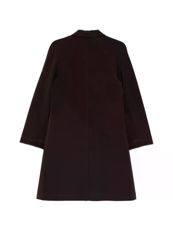 Prada 1990s Concealed-fastening Coat