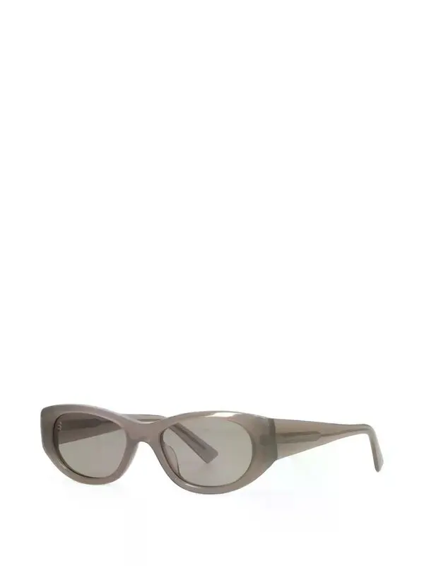 AKILA Newt Oval-frame Sunglasses - Grey