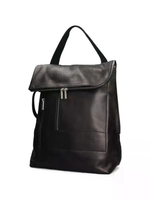 Rick Owens Grained Leather Backpack
