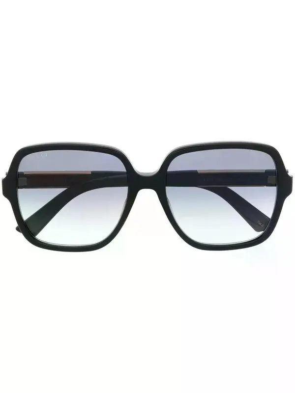 Gucci Oversized Sunglasses - Black