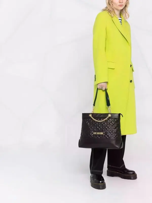 Moschino Quilted-finish Tote Bag