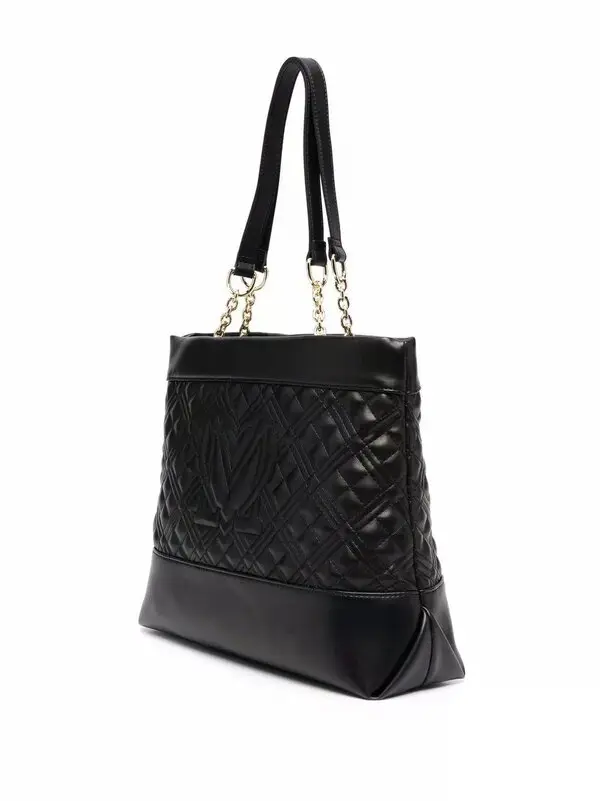 Moschino Quilted-finish Tote Bag