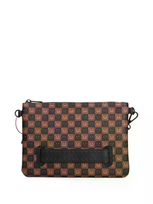 SPRAYGROUND Sharks In Paris Bubble Check Clutch Bag