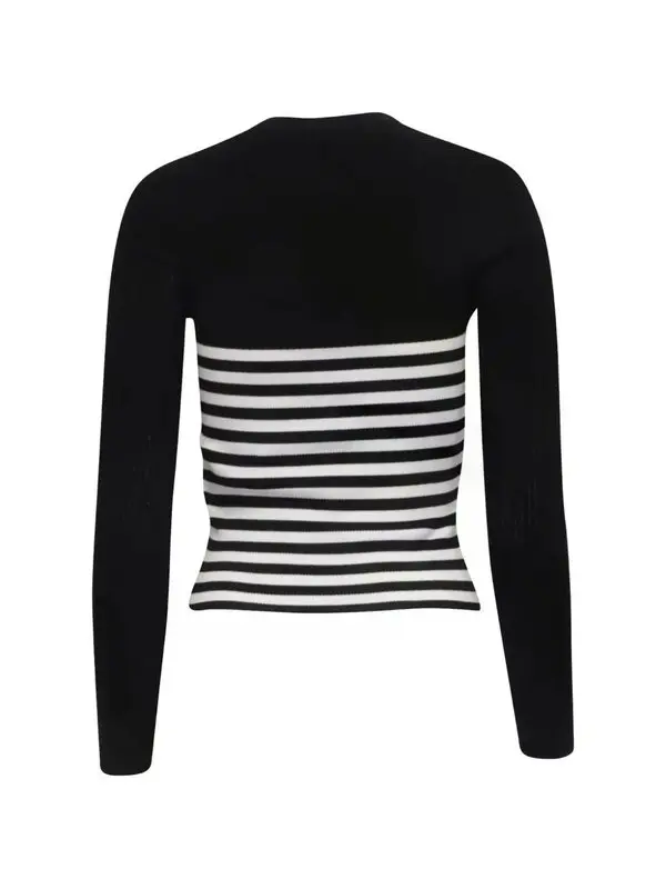 Max Mara Braies Striped Ribbed Sweater
