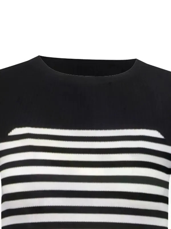 Max Mara Braies Striped Ribbed Sweater