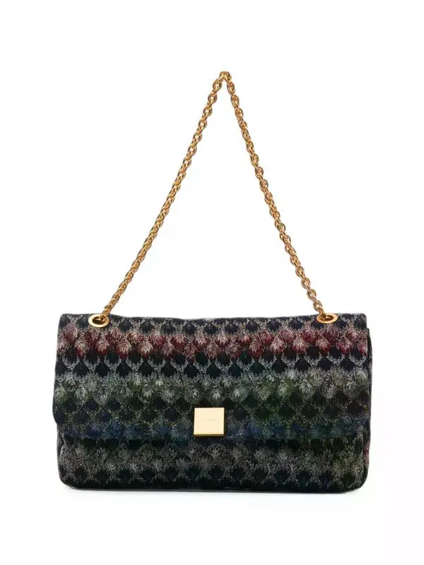 Missoni Lace Shoulder Bag - Blue