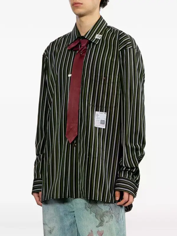 Mihara Yasuhiro Attached Tie Long-sleeve Shirt