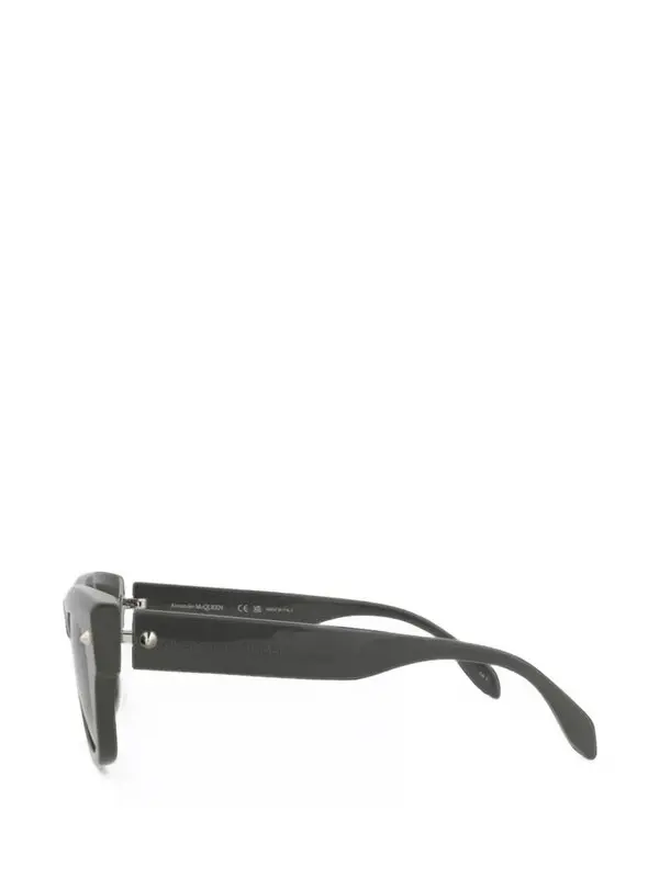 Alexander McQueen Spike-embellished Square-frame Sunglasses