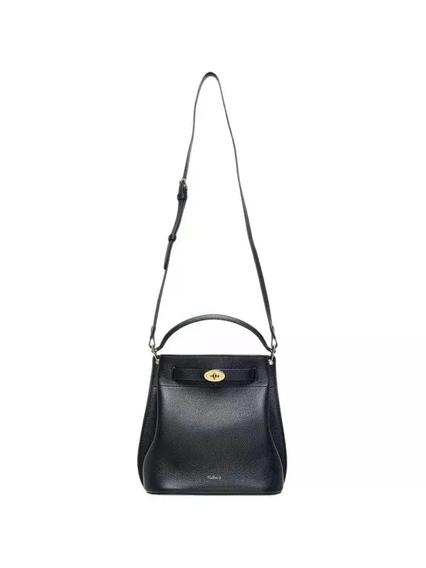 Mulberry Islington Grained-leather Cross Body Bag - Black