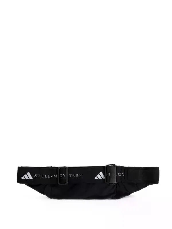 Adidas By Stella McCartney Logo-print Belt Bag - Black