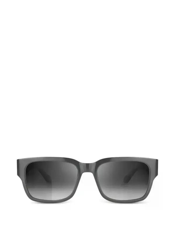 BUGATTI Tortoiseshell Rectangle Frame Sunglasses - Grey