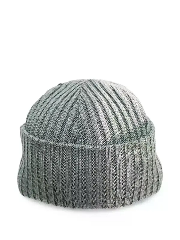 Comme Des Garçons Ribbed Knit Beanie Hat