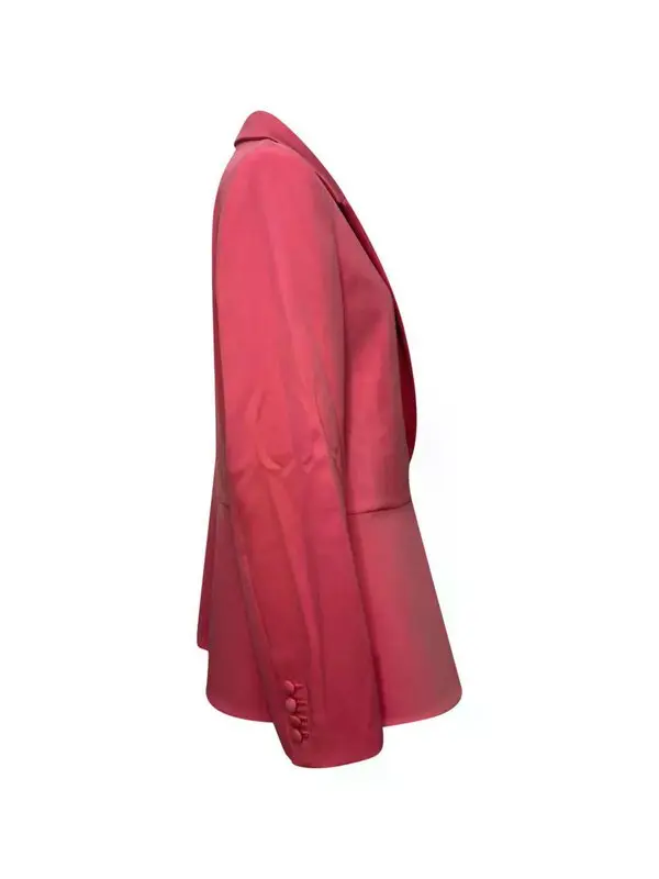 Oscar De La Renta Single-breasted Blazer With Notched Lapels
