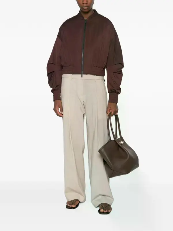 PSOPHIA Cropped Jacket With Elasticated Waistband