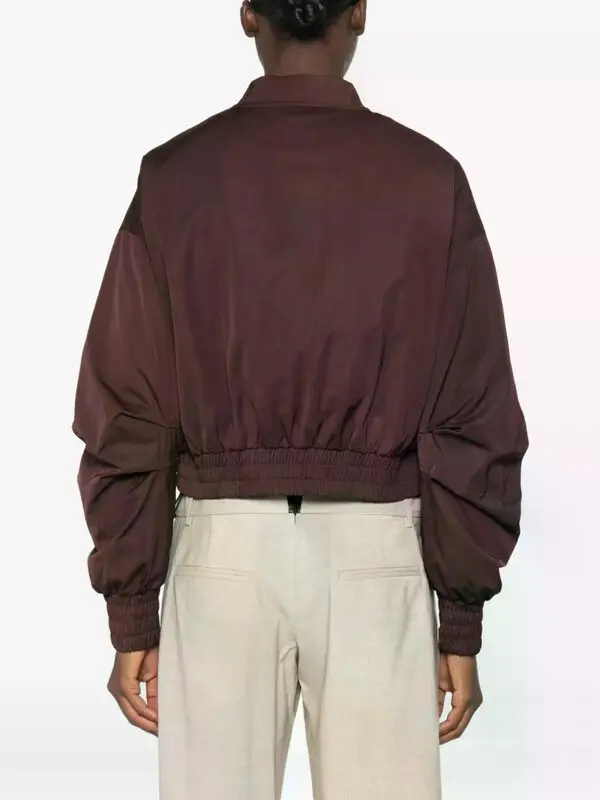 PSOPHIA Cropped Jacket With Elasticated Waistband
