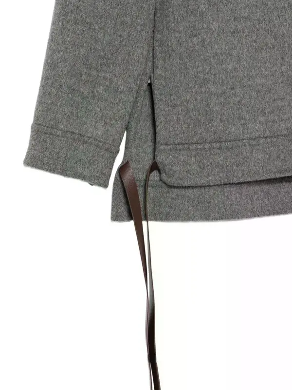 SEMICOUTURE Tie-detail Button-up Jacket