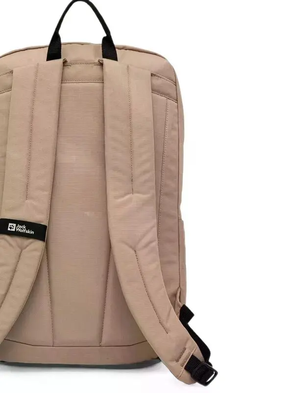 JACK WOLFSKIN Terraview Ripstop Logo-patch Backpack - Neutrals