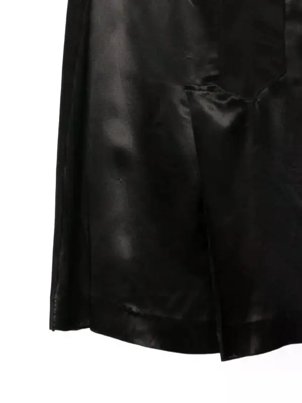 MAISON MARGIELA 1990s Satin Panel Skirt
