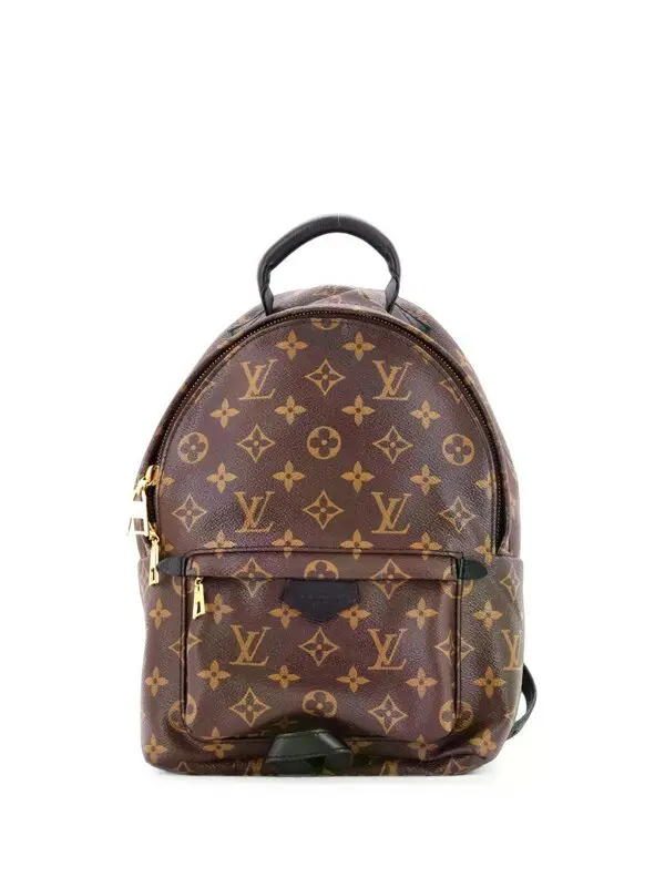LOUIS VUITTON Palm Springs Monogram Canvas Pm Backpack