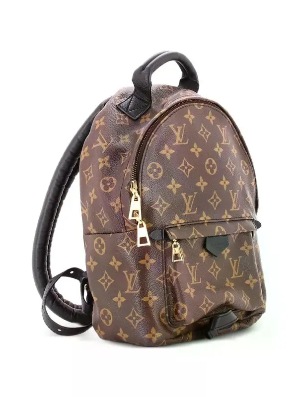 LOUIS VUITTON Palm Springs Monogram Canvas Pm Backpack