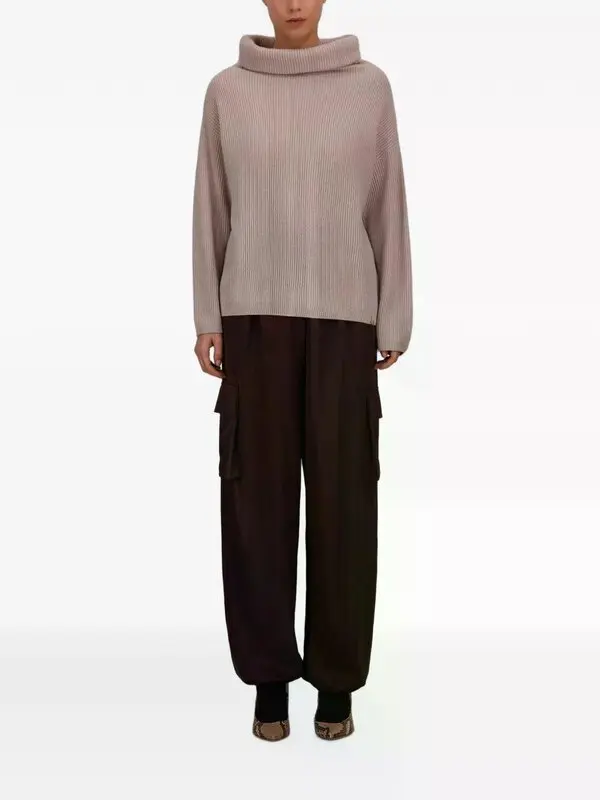 Herno Ribbed-knit Cashmere Sweater