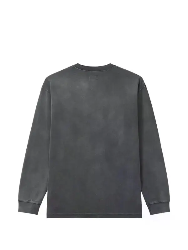 Izzue Logo-print Long-sleeve T-shirt - Grey
