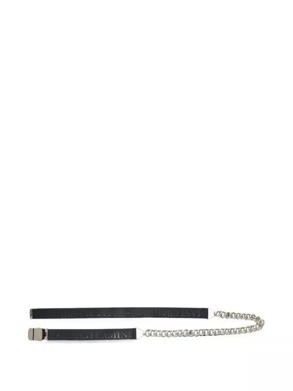 MASTERMIND WORLD Logo-jacquard Chain-link Belt