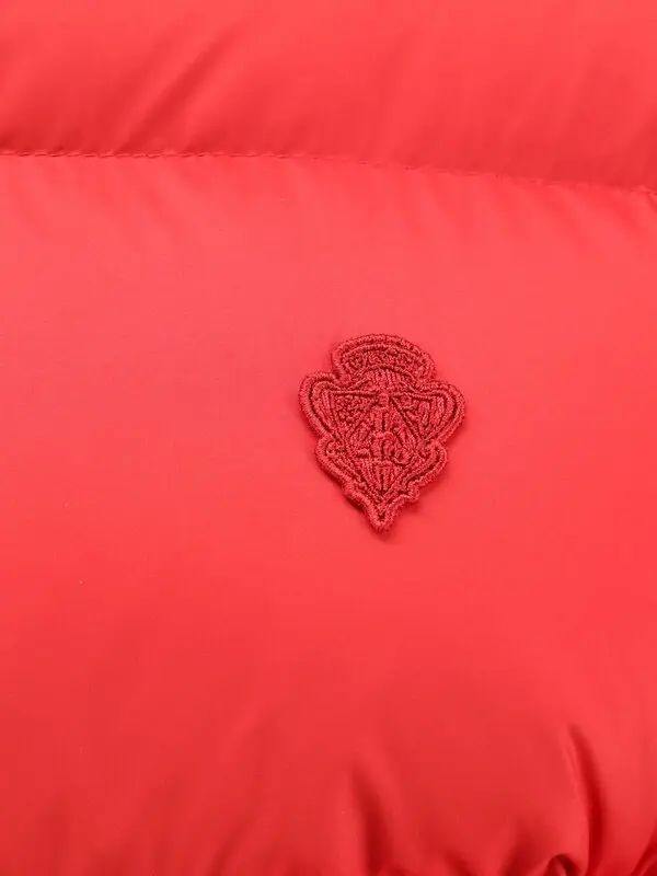 Gucci Cropped Down Jacket With Crest Detail