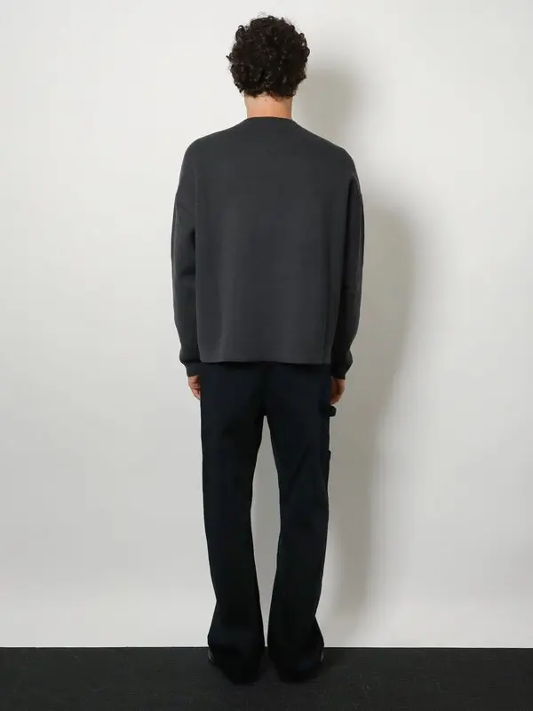 Loewe Anagram Cotton Blend Sweatshirt - Grey