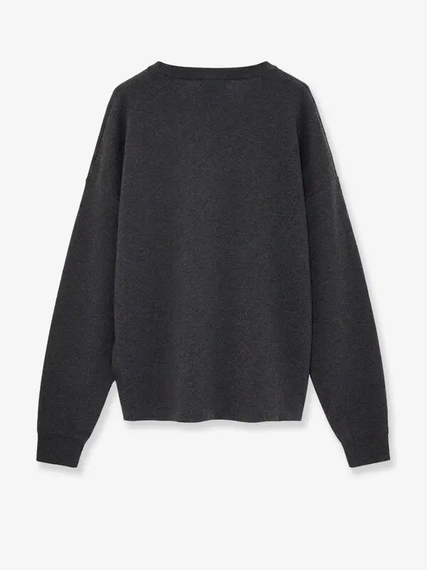 Loewe Anagram Cotton Blend Sweatshirt - Grey