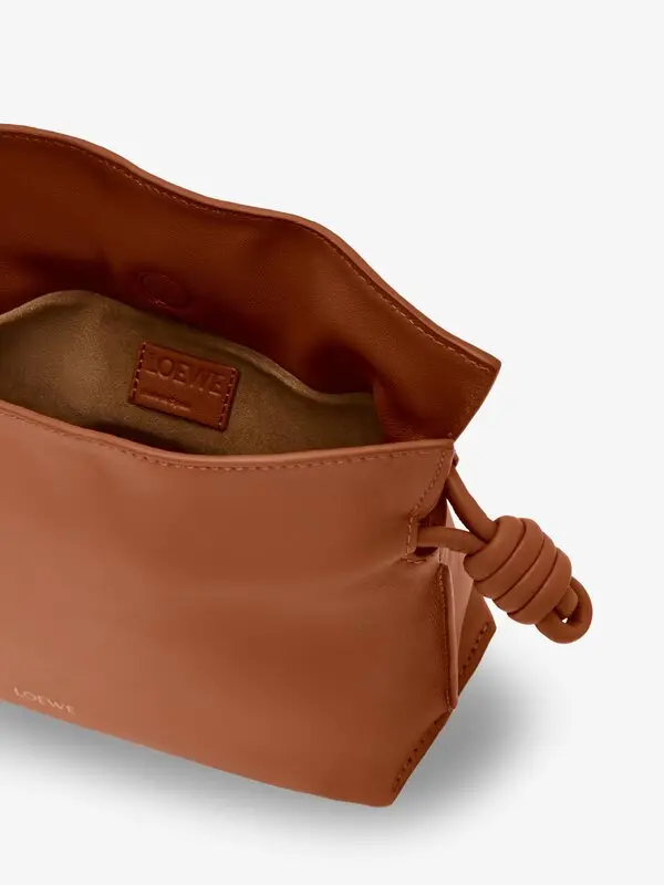 Loewe Flaco Clutch In Nappa Leather