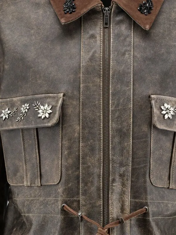 PHILIPPA 1970 Iris Leather Jacket