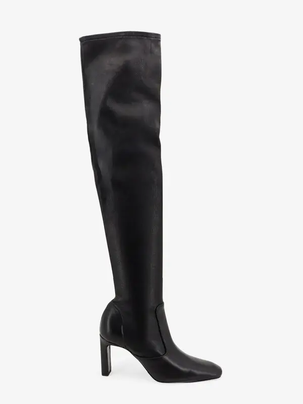 TOTEME Square Toe Leather Boots