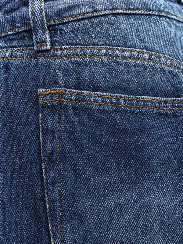 3x1 Wide Leg Jeans In Denim